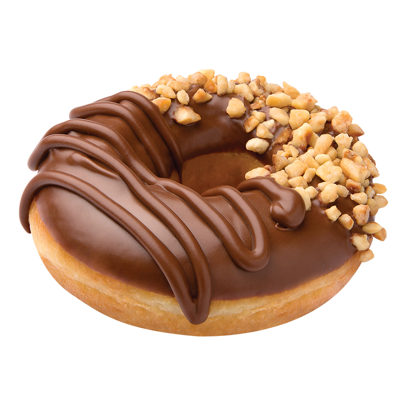 Krispy Kreme Choc Hazelnut Doughnut | 7-Eleven Australia