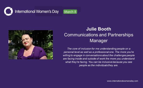 Our stories: Julie Booth Communications and Partnerships Manager | 7 ...
